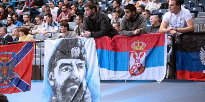 Skandal na Euru u Beogradu: Hrvatsku dočekala ogromna slika ratnog ...