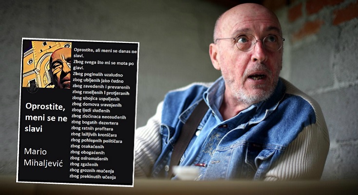 MARIO MIHALJEVIĆ HIT U SRBIJI: “Zašto se meni ne slavi Oluja”
