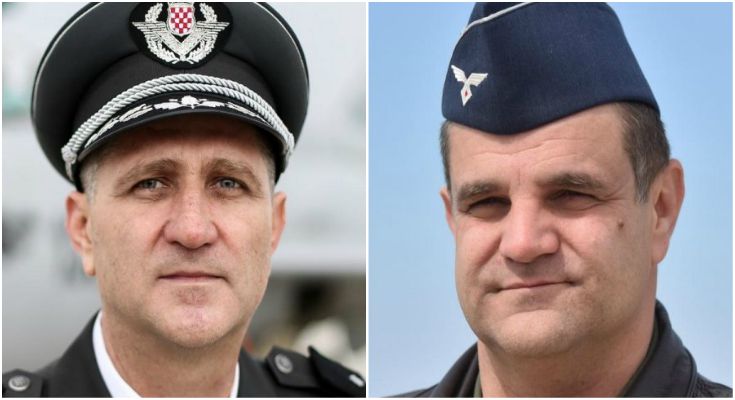 Smijenjen šef HRZ-a general Mato Mikić i šef baze Zemunik brigadir ...
