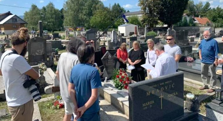 Komemoracija za Milana Levara na 20. obljetnicu pogibije