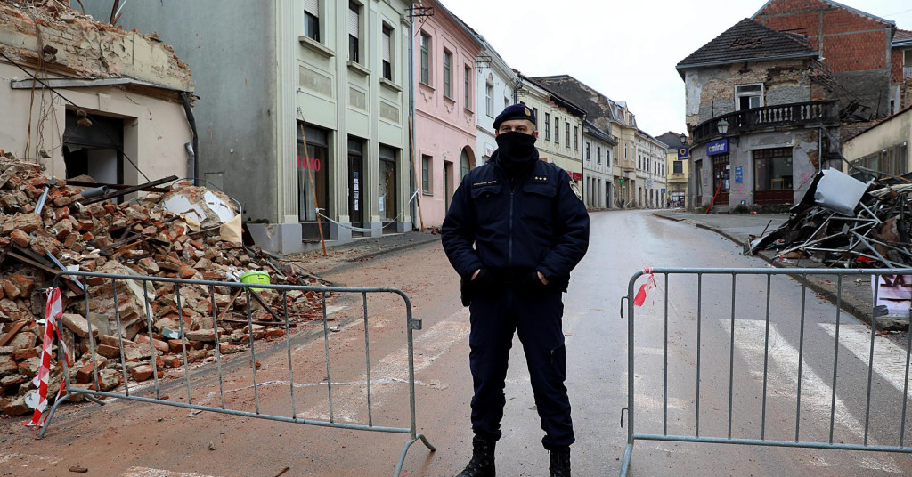 Novi potres magnitude 3,2 po Richteru s epicentrom u Petrinji