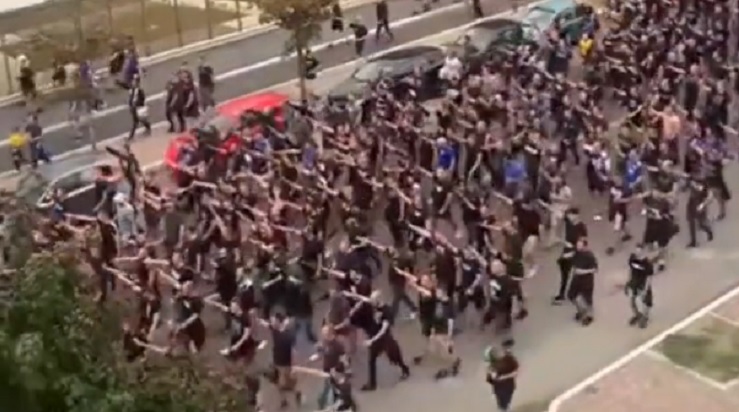 VIDEO Korteo BBB-a u Milanu, mediji ih prozivaju za nacizam: “Ustaše bi ...