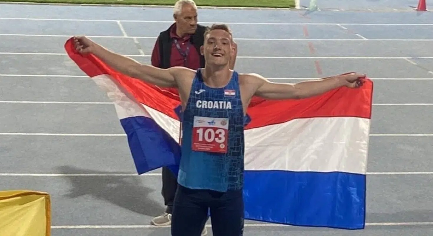 Hrvatska ima novu atletsku zvijezdu. Roko je srušio rekord i osvojio ...