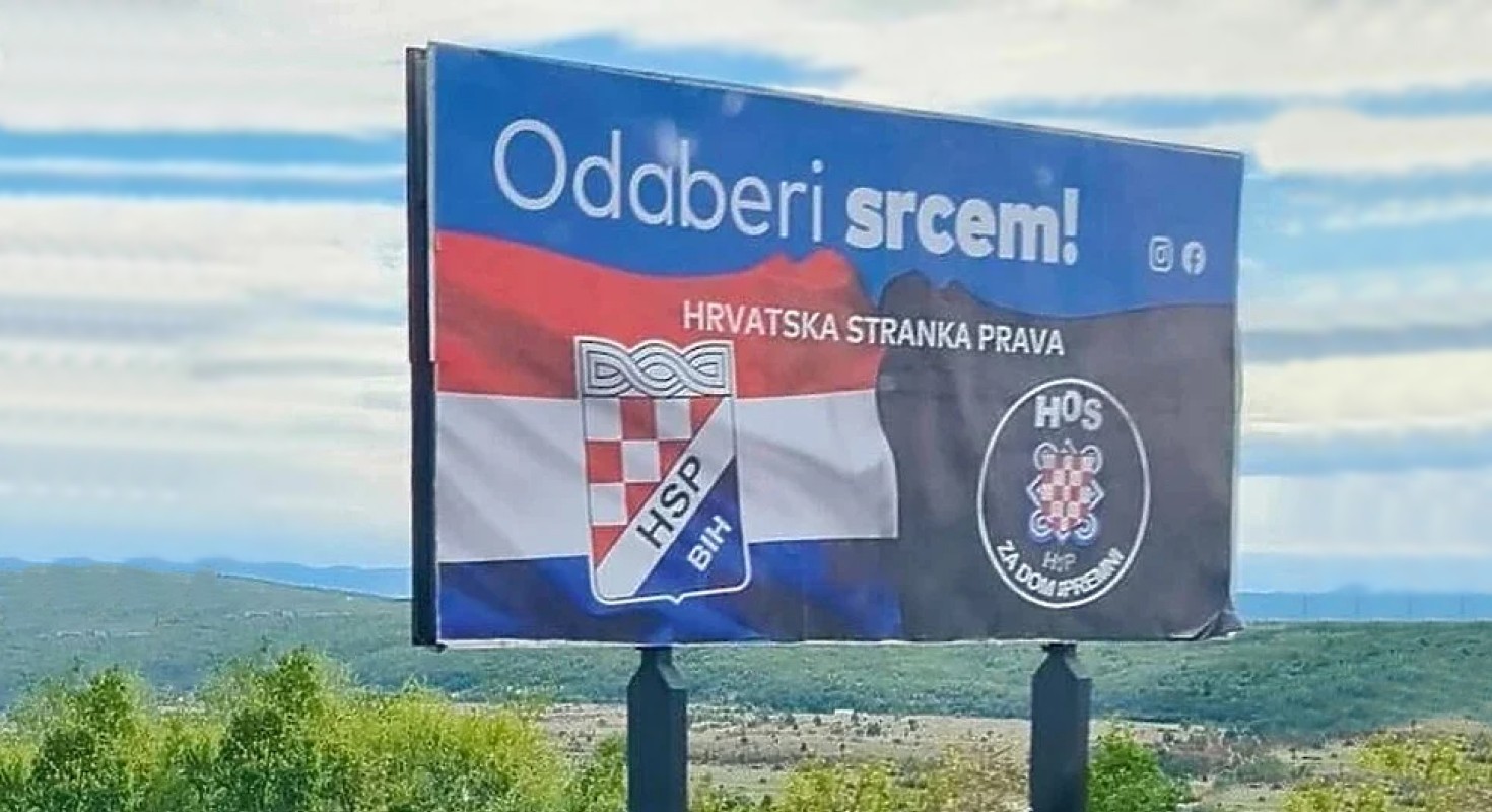 HSP kažnjen 15.000 eura zbog izbornog plakata. Prijavili ih novinari
