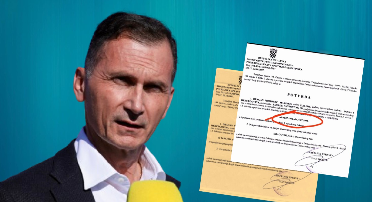 Primorac: Lažirali su moju braniteljsku potvrdu, izmišljaju aferu o ...