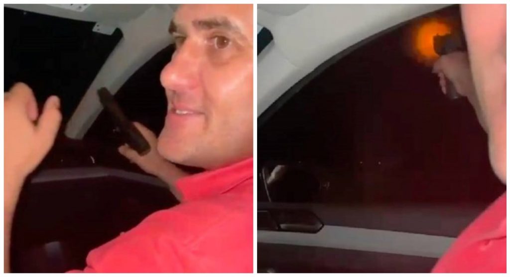 Nova afera / Ministar Josip Dabro puca iz pištolja kroz prozor auta