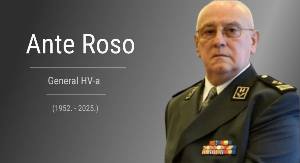 Preminuo general Ante Roso
