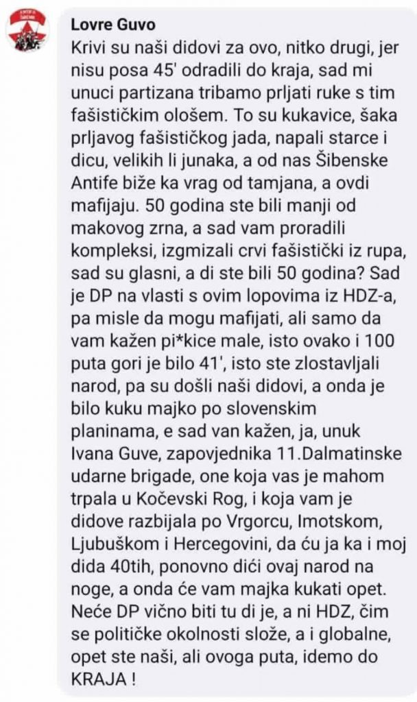 Unuk partizanskog komandanta: “Pobacat ćemo vas u jame, ali sad idemo ...