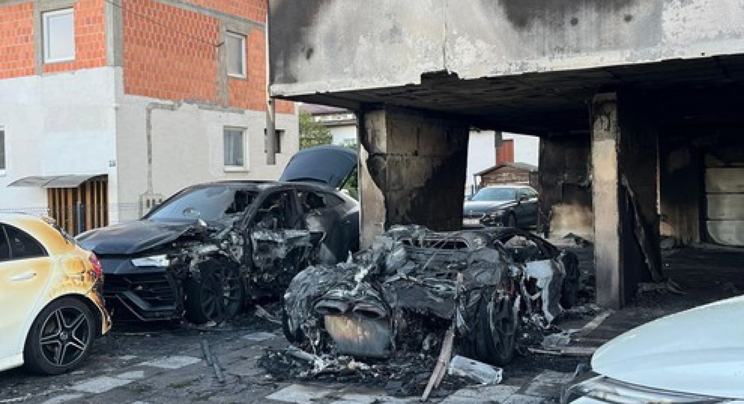 Zapalili Lamborghini zbog milijunske iznude: Četvoro mladih ide u zatvor